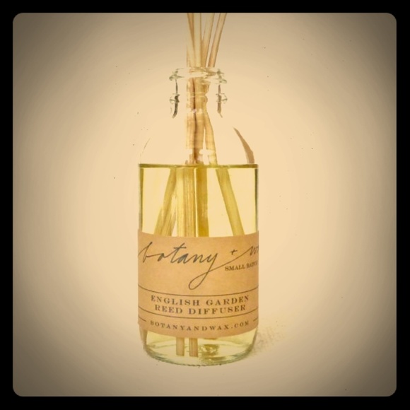 botany + wax | Other | English Garden Botany Wax Reed Diffuser | Poshmark